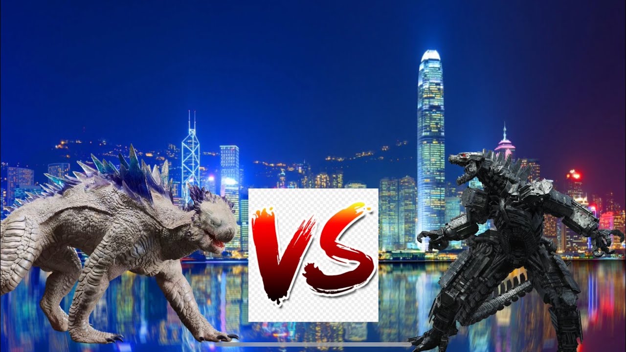 Shimo vs mechagodzilla (remake) - YouTube