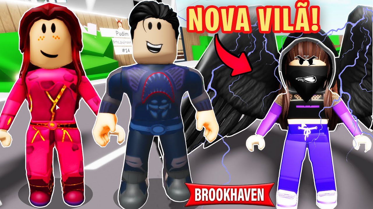 🦈 SHARKBOY E LAVAGIRL 🔥 CHEGARAM EM BROOKHAVEN 🏡 RP Histórinhas no ...