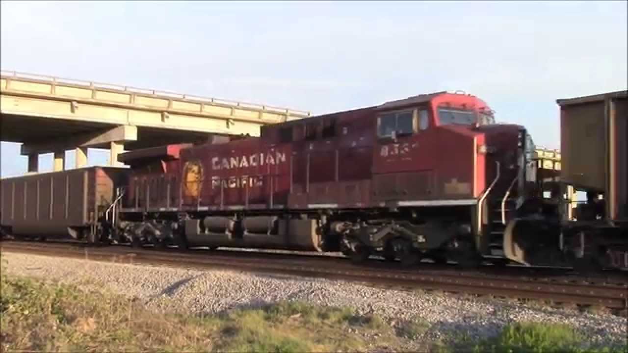 CP 8744 West (Coal) W/ SD30ECO & 2 DPUs @ Mud Bay BC 07APR15 ES44AC 8744 Leading - YouTube