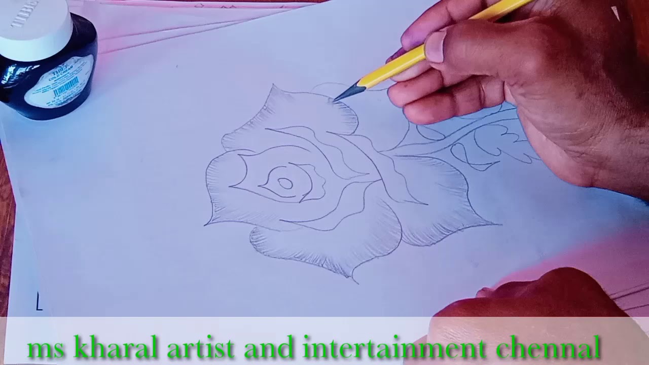 How to learn power full hand writing|How to learn darwing pic - YouTube