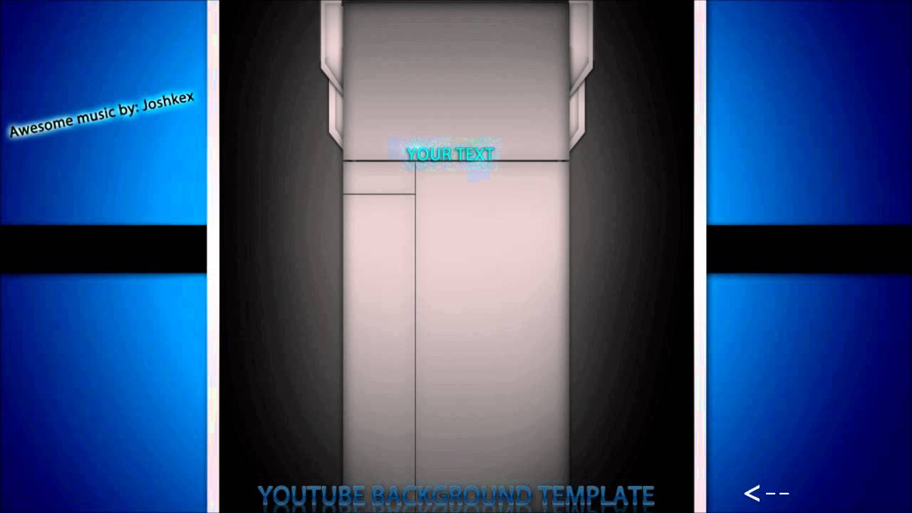 Awesome youtube background template - YouTube