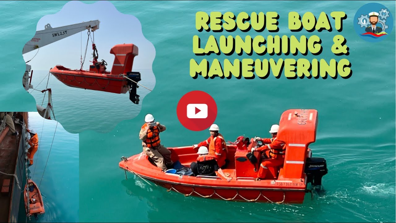 Rescue Boat Launching and Maneuvering Drill | Informative Vlog by The ...