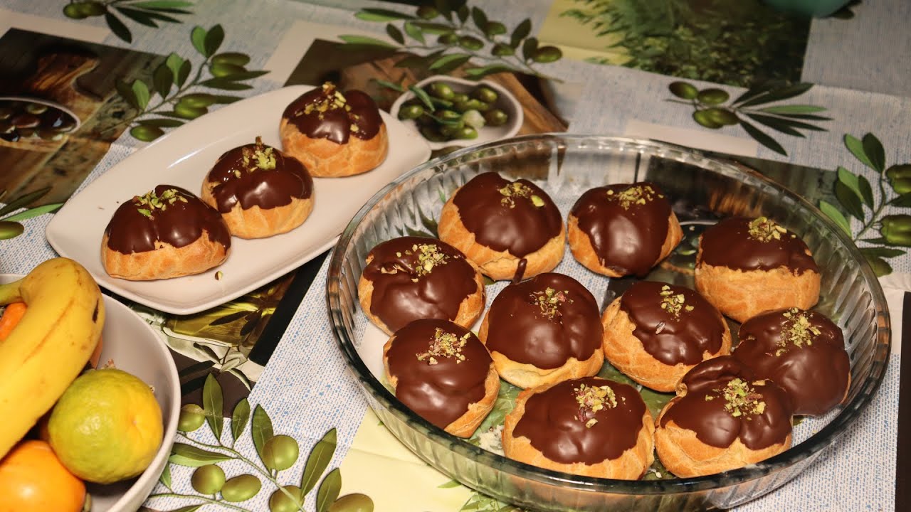 Mini Pasta Shu | Mini EKLERA shume te shijshme | Mini ÉCLAIR recipe ...