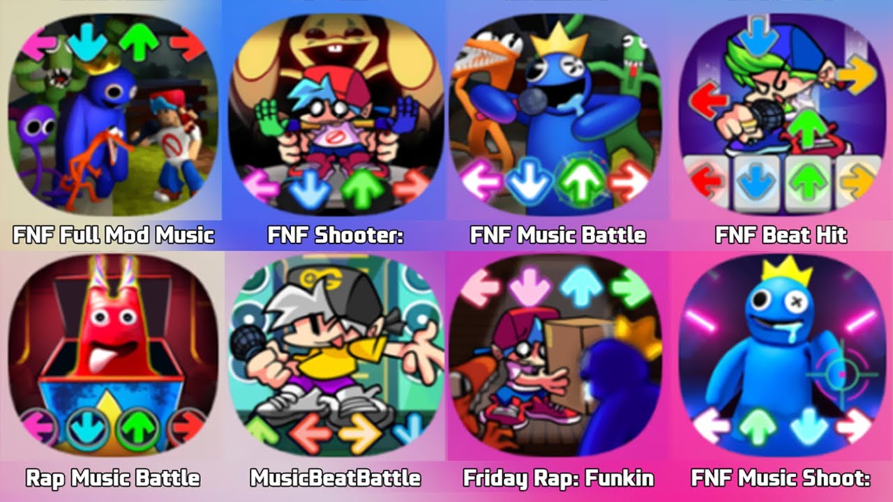 FNF Garten Of BanBan, FNF Full Mod, Music Battle, FNF Beat Hit, Rap ...