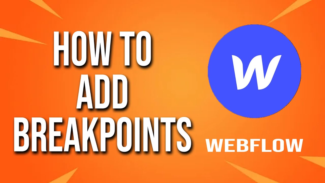 How To Add Breakpoints Webflow Tutorial Youtube 0356