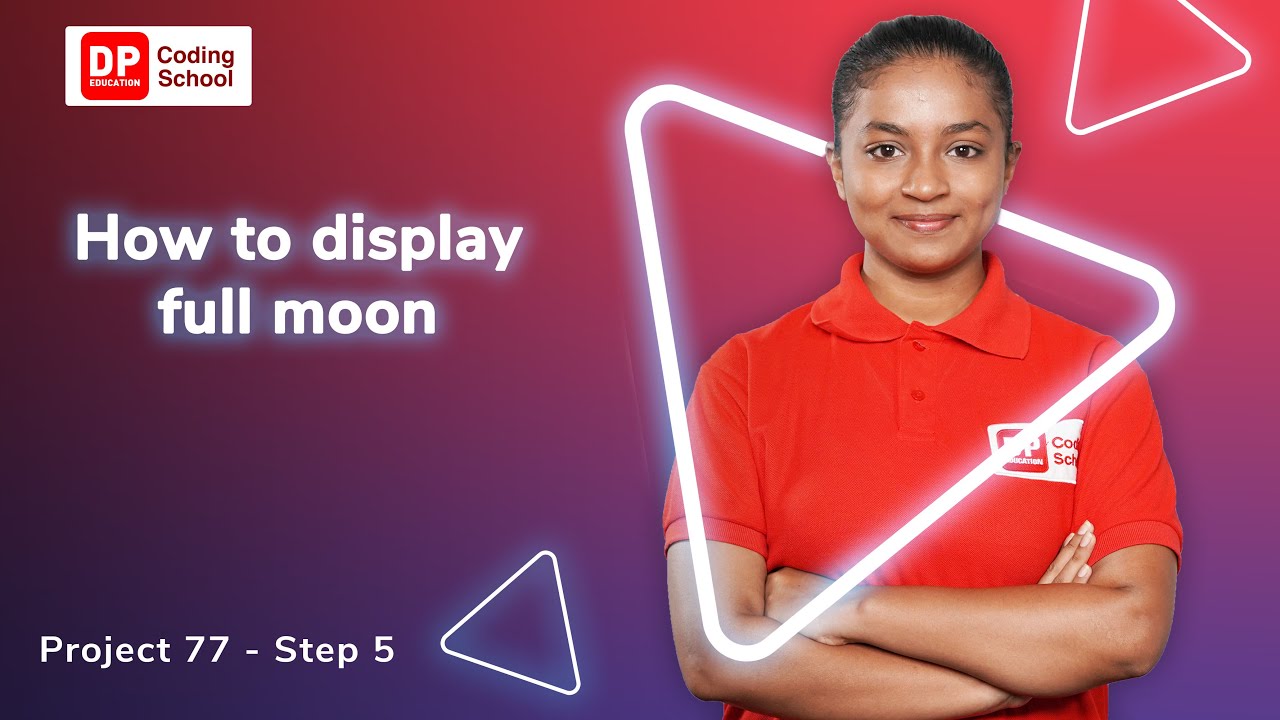 Project 77 Step 5 - How to display full moon - YouTube