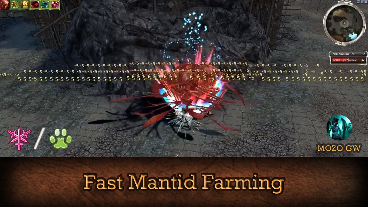 Mantid, Celestial Weapon Farm - Guild Wars Assassin Farm A/R - HM - YouTube