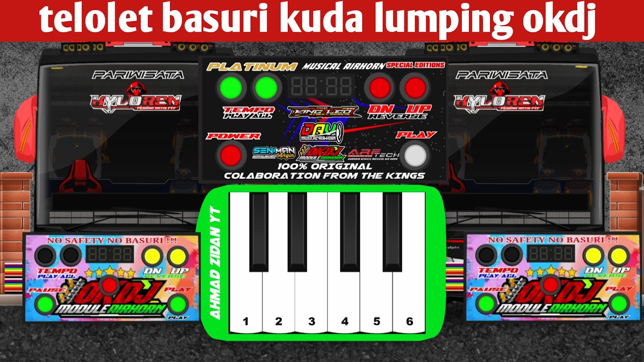 Telolet Basuri Tj Kyloren Basuri Kuda Lumping Okdj || Pianika Basuri ...