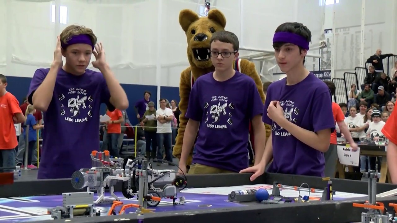FIRST LEGO League 2018 at Penn State Behrend - YouTube