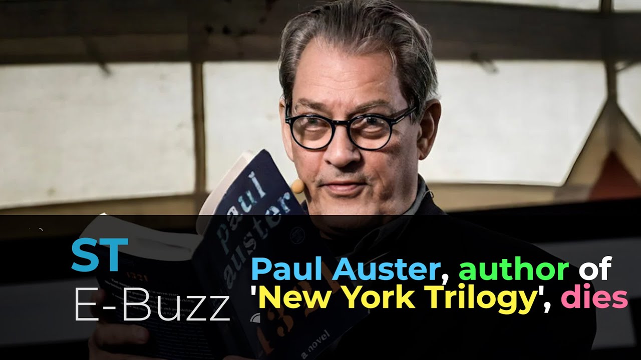 Paul Auster, author of 'New York Trilogy', dies - YouTube