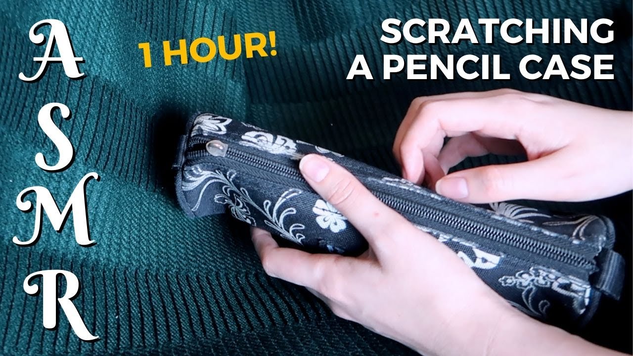 Scratching on a pencil case ☆ ASMR single sound loop [NO TALKING ...