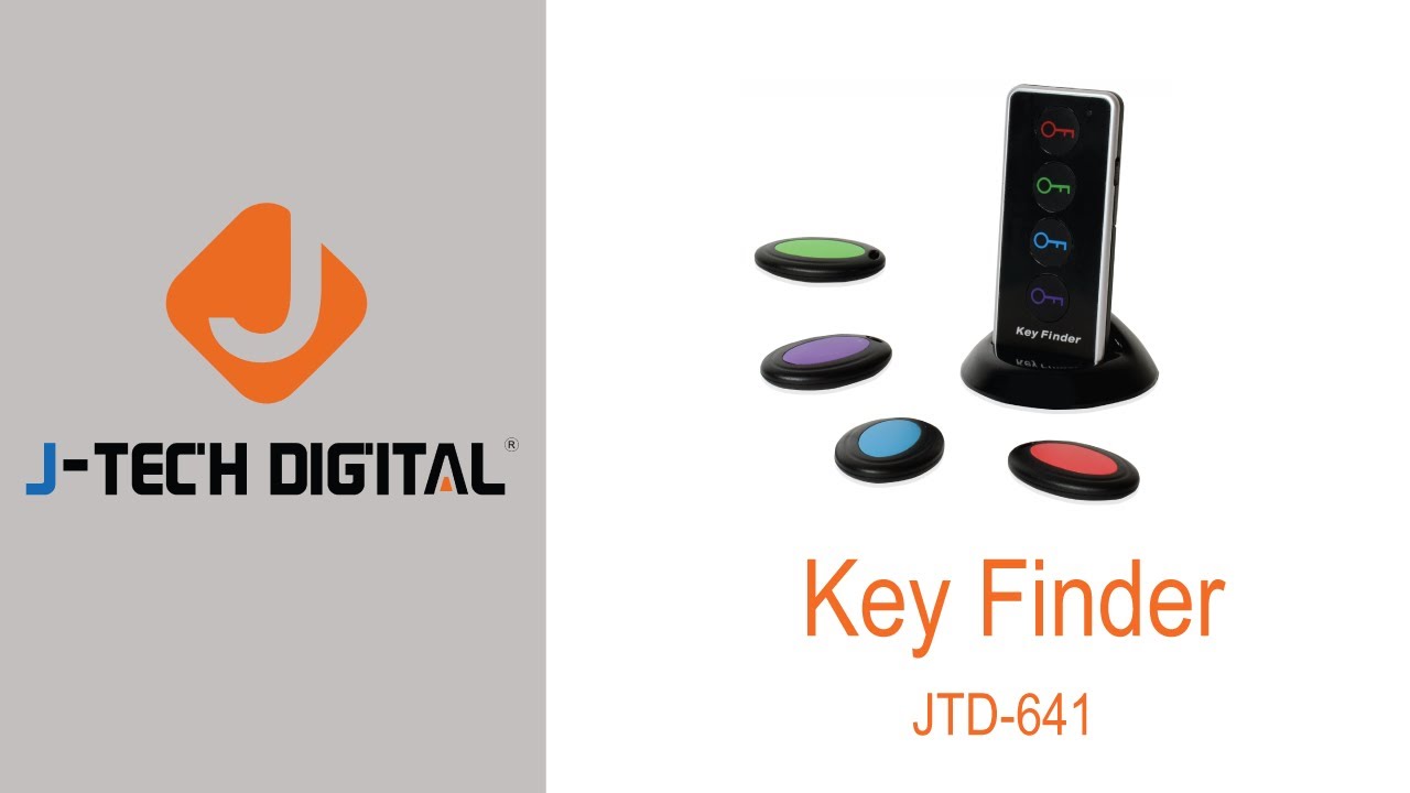 RF Key Finder (Model: JTD-KF4) - YouTube