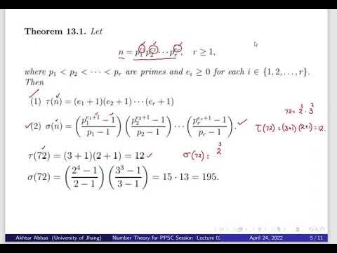 Number Theory | Lecture - 02 | Suppose Math with Akhtar Abbas - YouTube