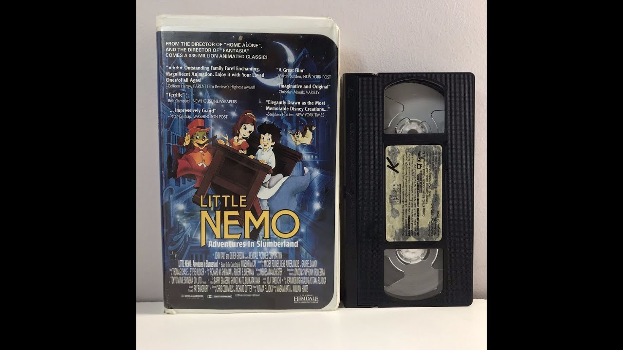 Opening To Little Nemo: Adventures In Slumberland (1993) Version 1 & 2 ...