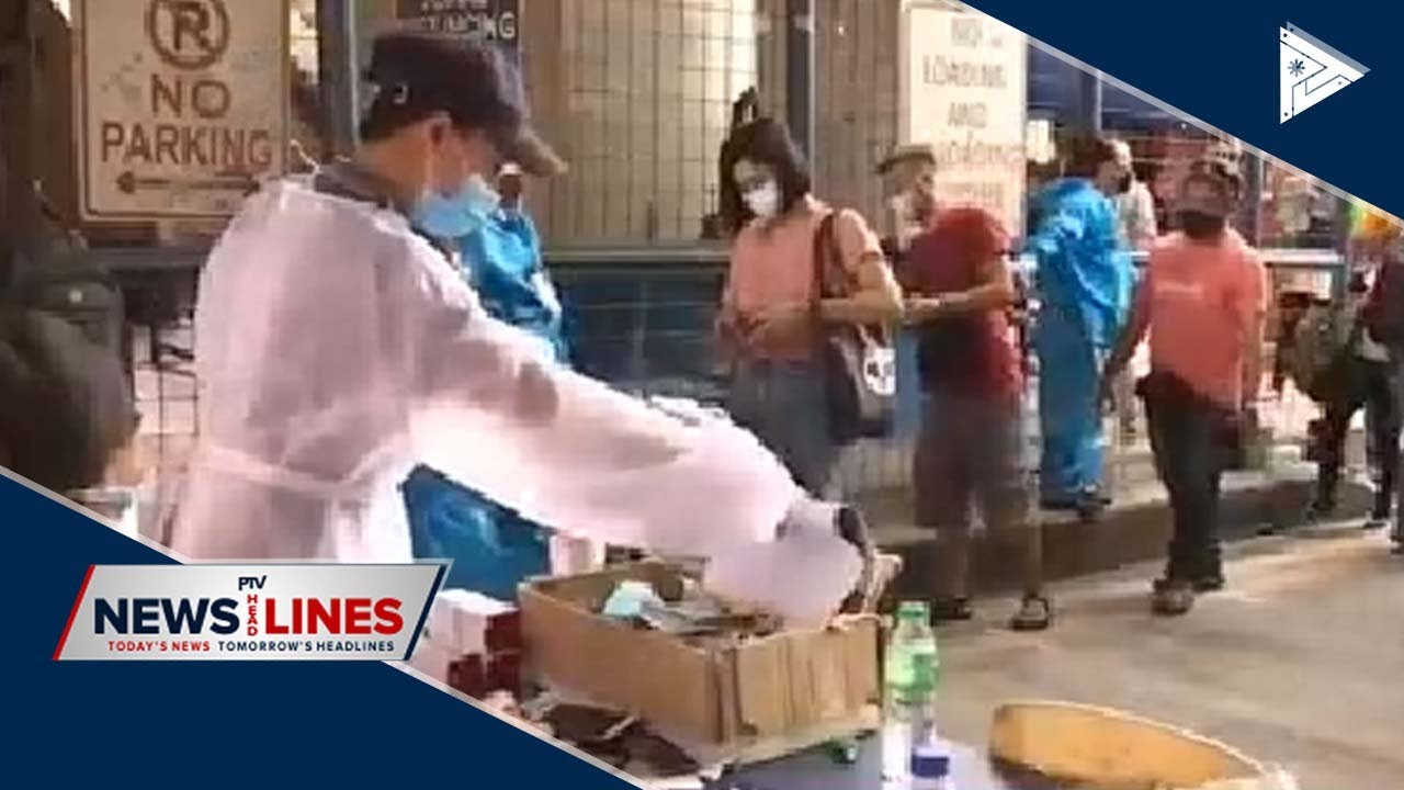 Commuters endure long queues for bus rides - YouTube