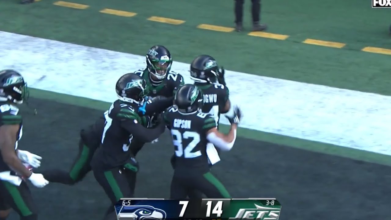 Kene Nwangwu Gets 99 Yard Kick return Touchdown vs Seahawks | NFL 2024 - YouTube