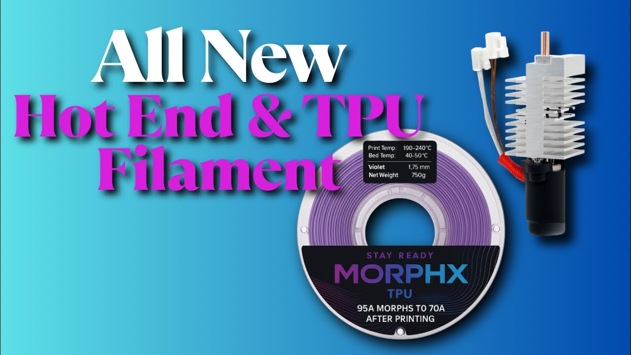 New K2 Plus Flotech Hotends For Our New TPU MorphX - YouTube