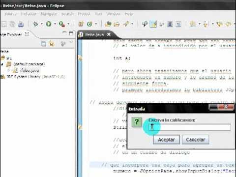 Tutorial de como hacer un programa en java y crear el archivo ejecutable - YouTube