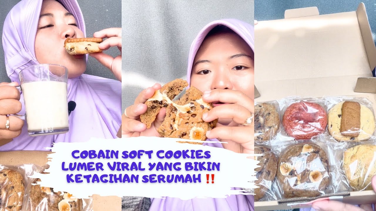 COBAIN SOFT COOKIES LUMER VIRAL BIKIN MOOD BOOSTER BANGET ‼️ COCOK BUAT HAMPERS 🎁 - YouTube