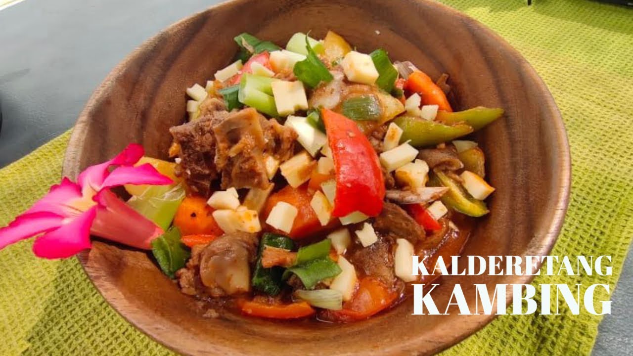 Kalderetang Kambing | Goat meat recipe | best for beginners | home ...