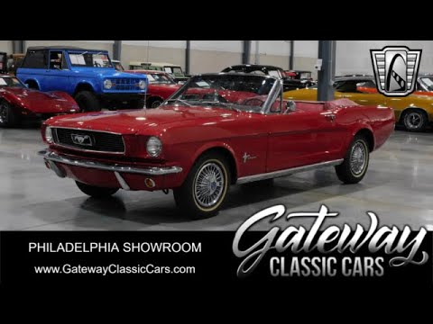 1966 Ford Mustang #1810-PHY Gateway Classic Cars of Philadelphia - YouTube