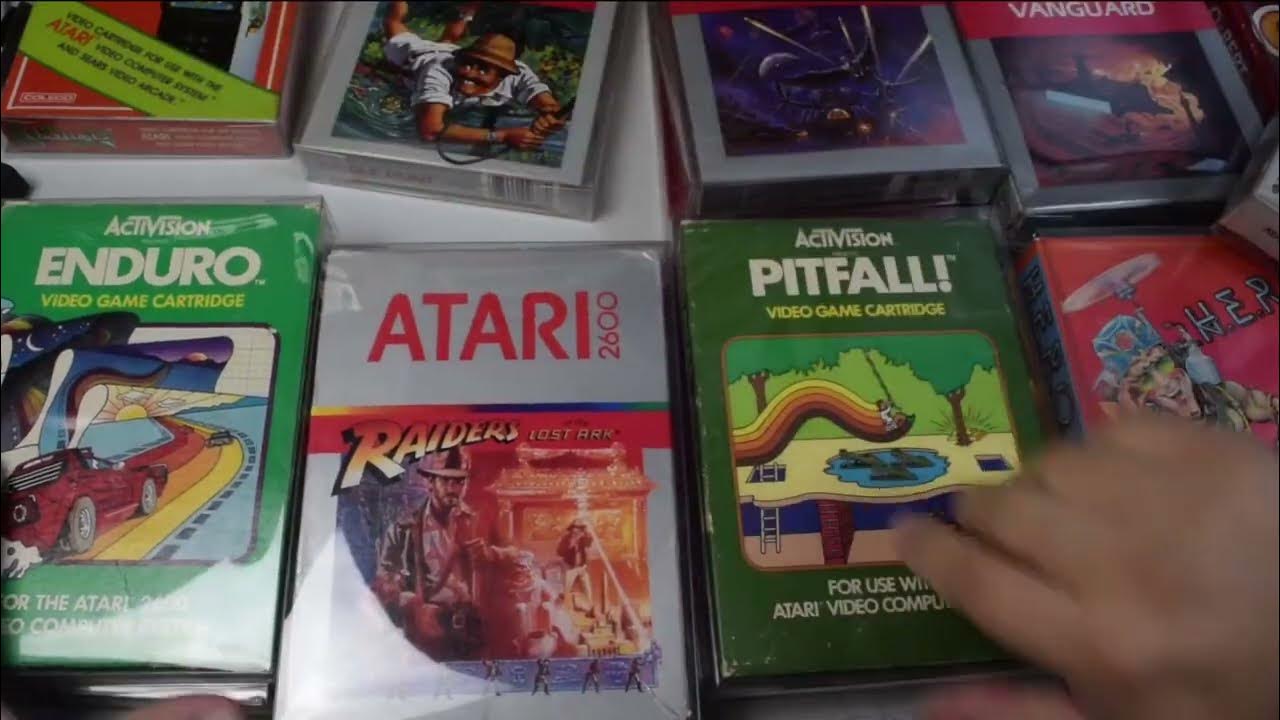 Revisitando Atari 2600: juegos, cajas y manuales usando MiSTer FPGA - YouTube