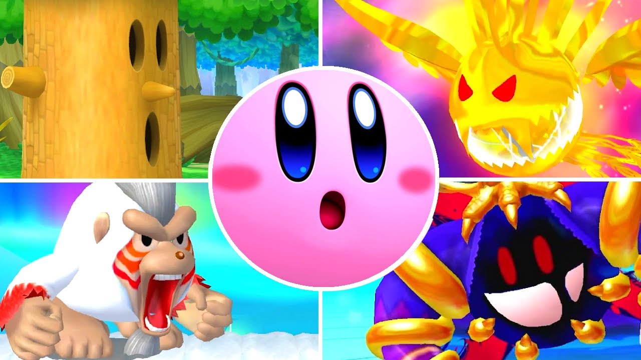 Kirby's Return to Dream Land HD - All Bosses - YouTube