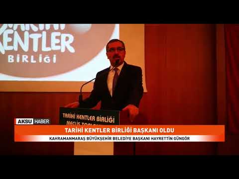 Hayrettin Güngör, Tarihi Kentler Birliği Başkanı oldu