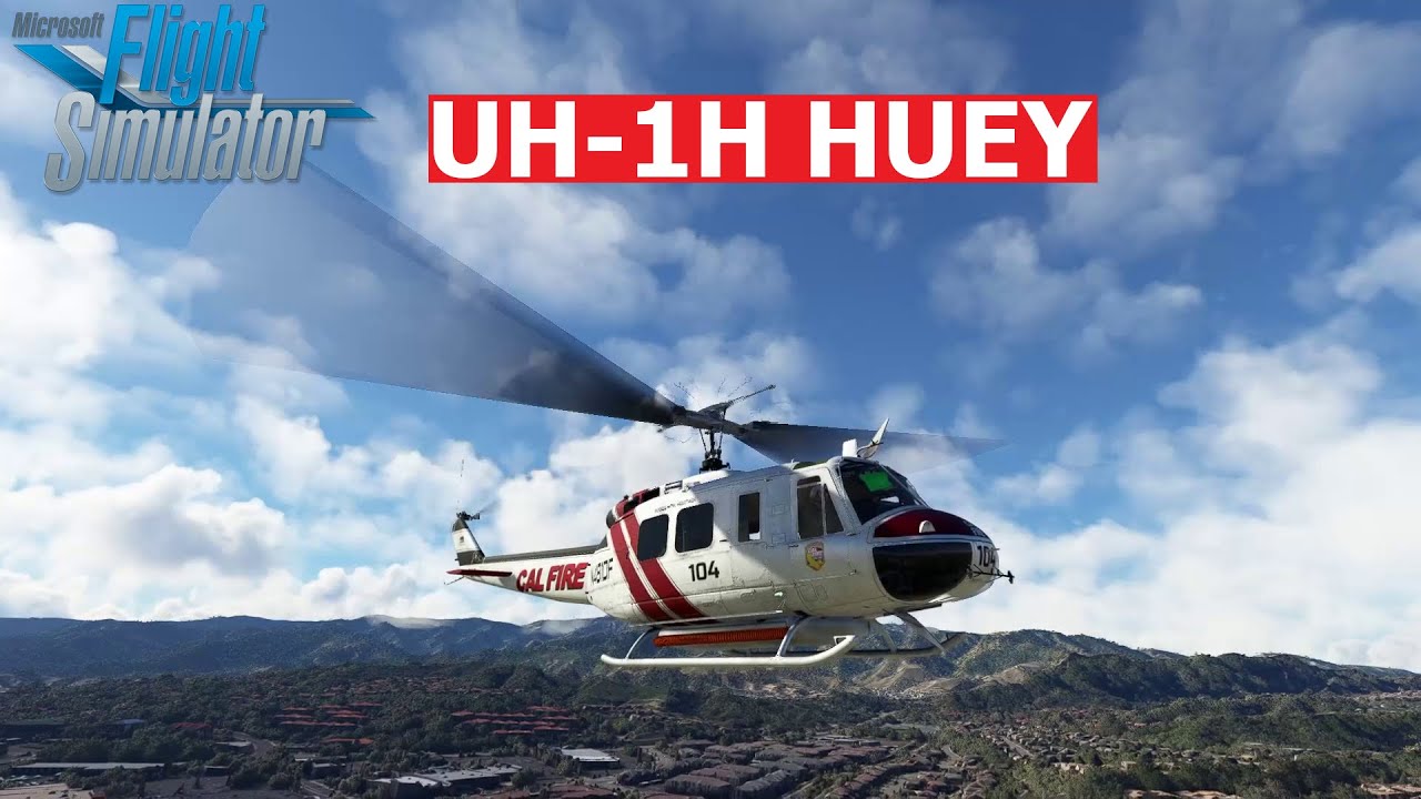 UH-1H Huey | Microsoft Flight Simulator 2020 - YouTube