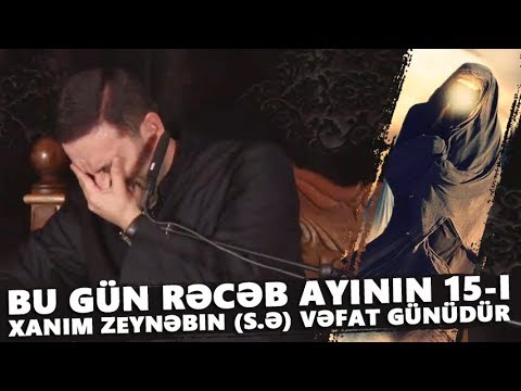 Bu gün Rəcəb ayının 15-i Xanım Zeynəbin (s.ə) vəfat günüdür - Hacı Şahin