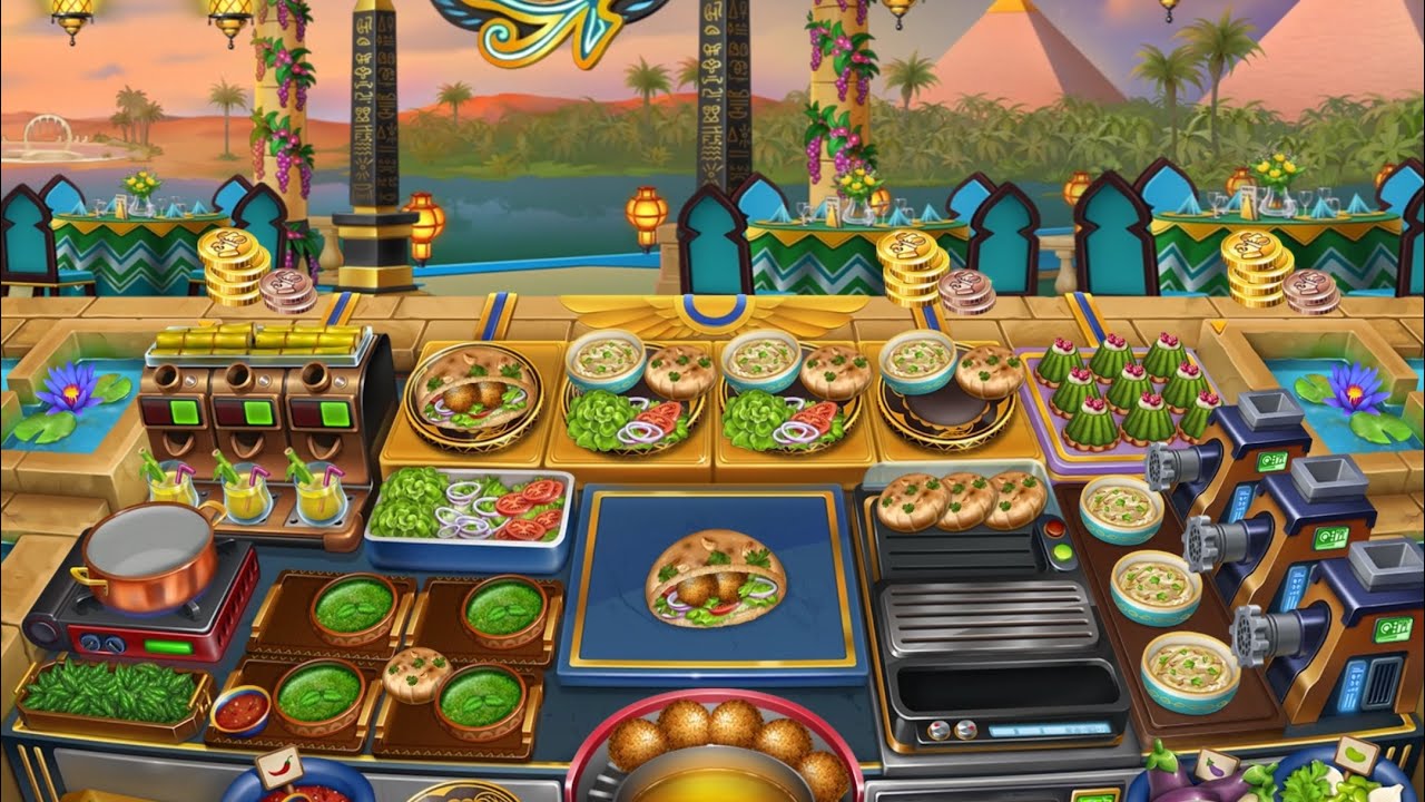 Cooking Fever - The Lost Oasis Level 40 🥙🏝️ (3 Stars/Orders Memorized ...