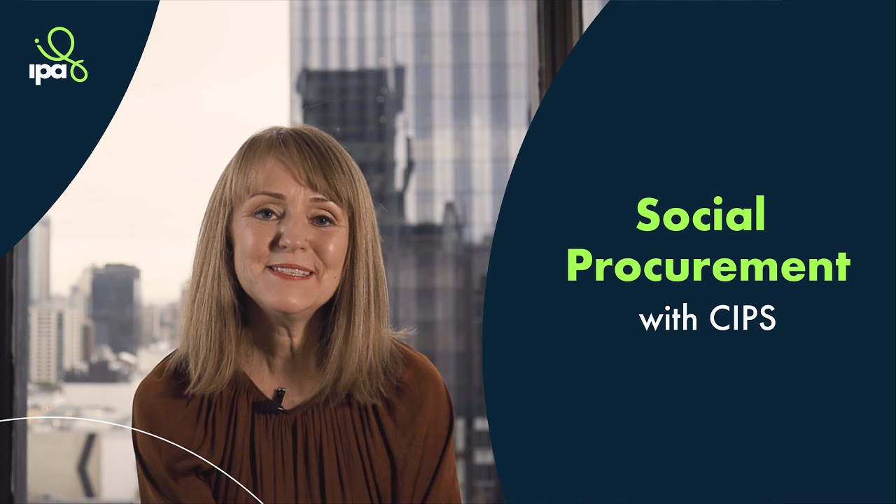 Join the Social Procurement Conversation - Meet CIPS - YouTube