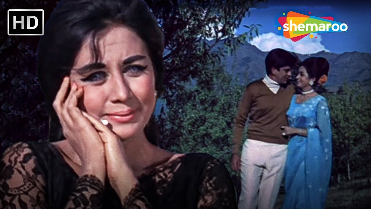 Sajna Ke Tere Bin (HD) | Shashi Kapoor, Nanda | Raja Saab (1969) | Lata ...