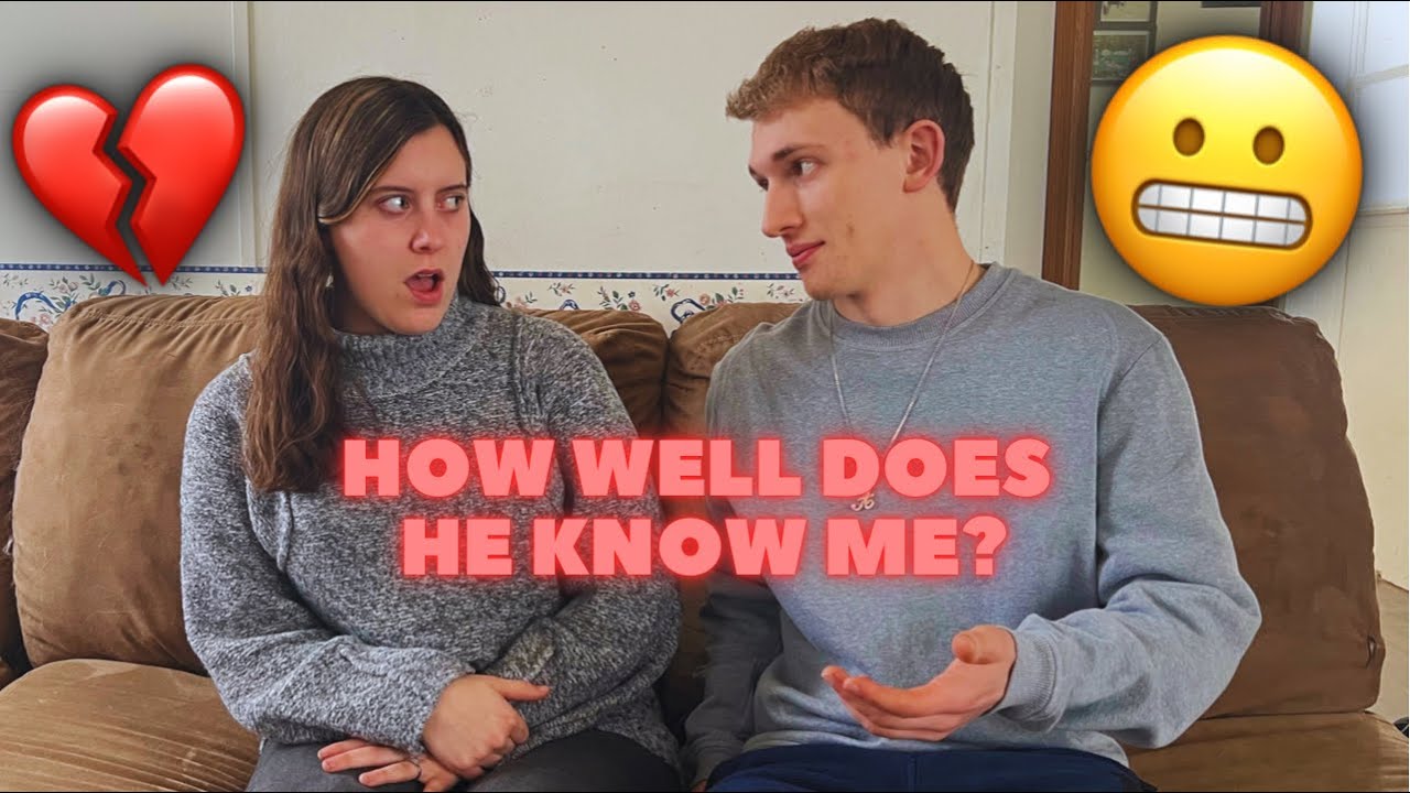 How Well Does My Fiancé Really Know Me? *SURPRISING* - YouTube