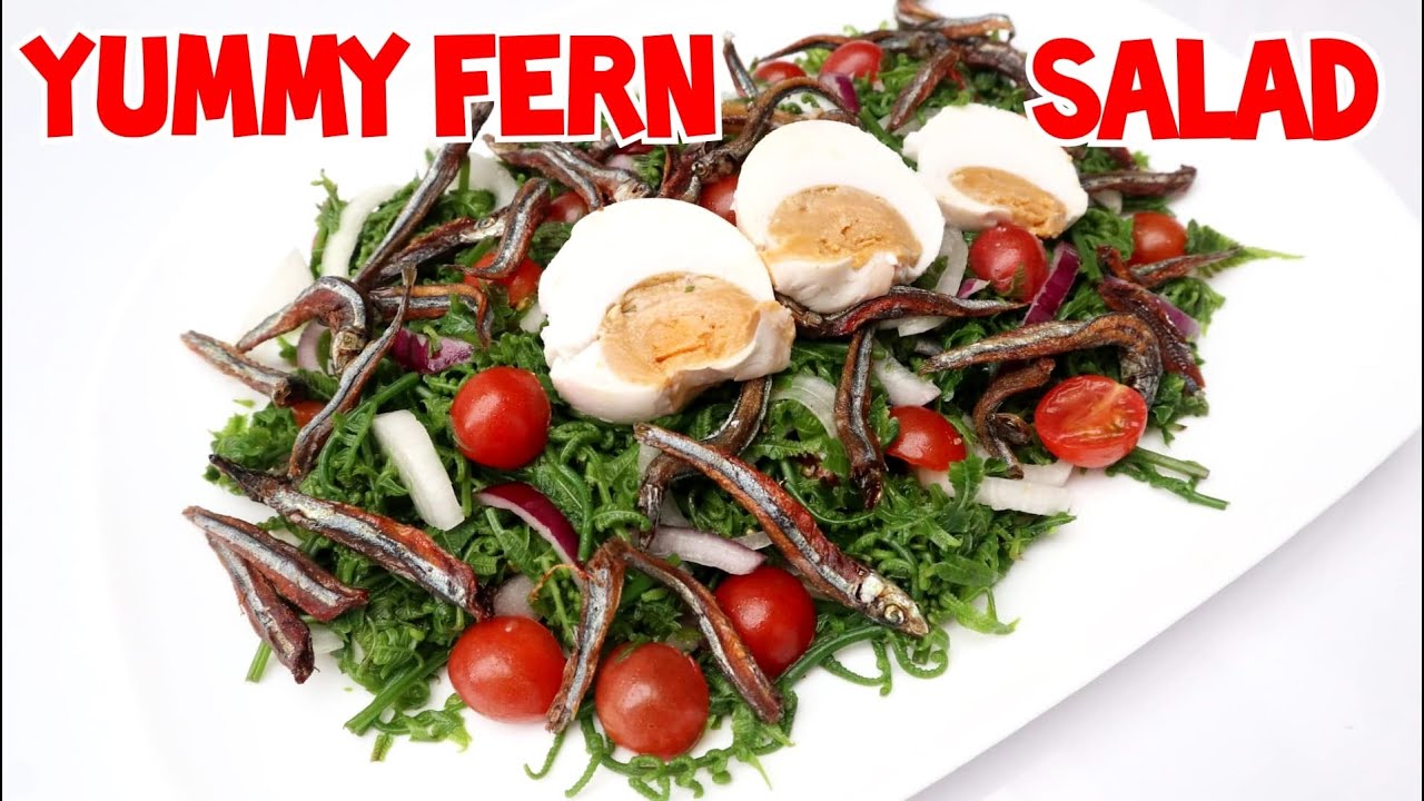 FERN SALAD | PAKO SALAD | ENSALADANG PAKO #GLENJ - YouTube