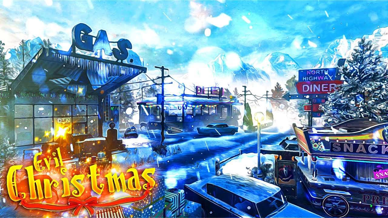 DLC 7: EVIL CHRISTMAS! | Call of Duty Black Ops 3 Custom Zombie Map ...