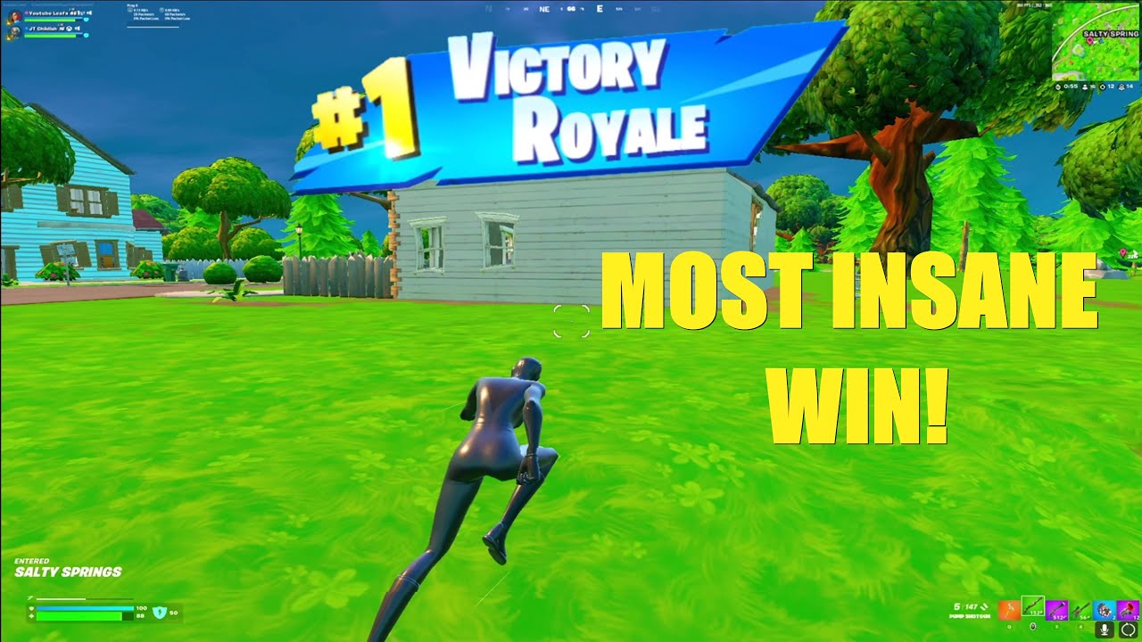 Craziest Zero Build Win in OG Fortnite! - YouTube