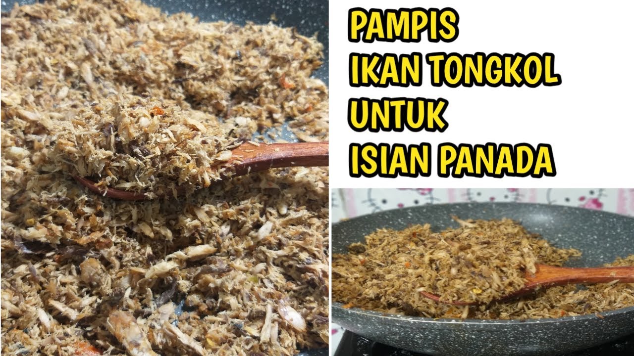 Resep pampis ikan untuk isian panada manado/pampis ikan tongkol - YouTube
