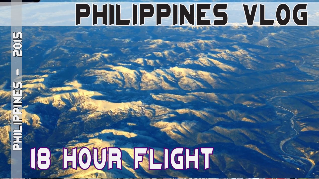Flight to Manila Philippines on Delta skymiles - YouTube