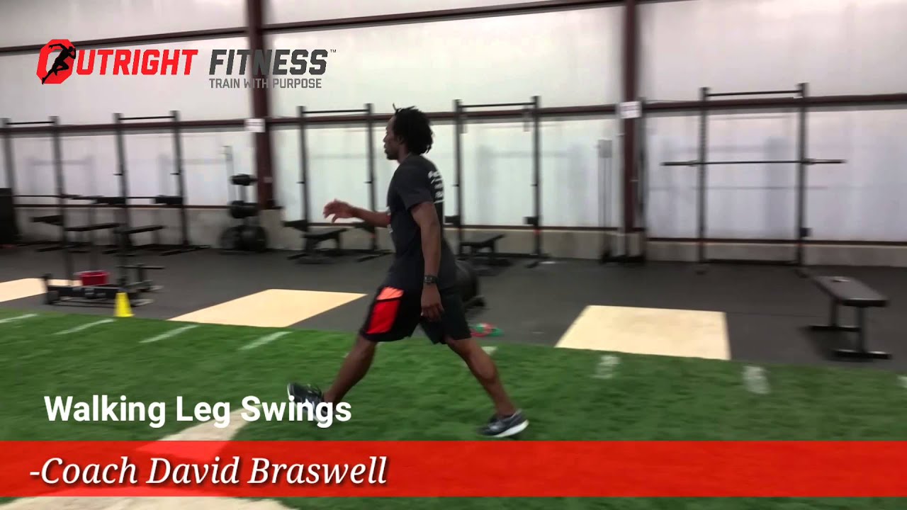 Walking Leg Swings - YouTube