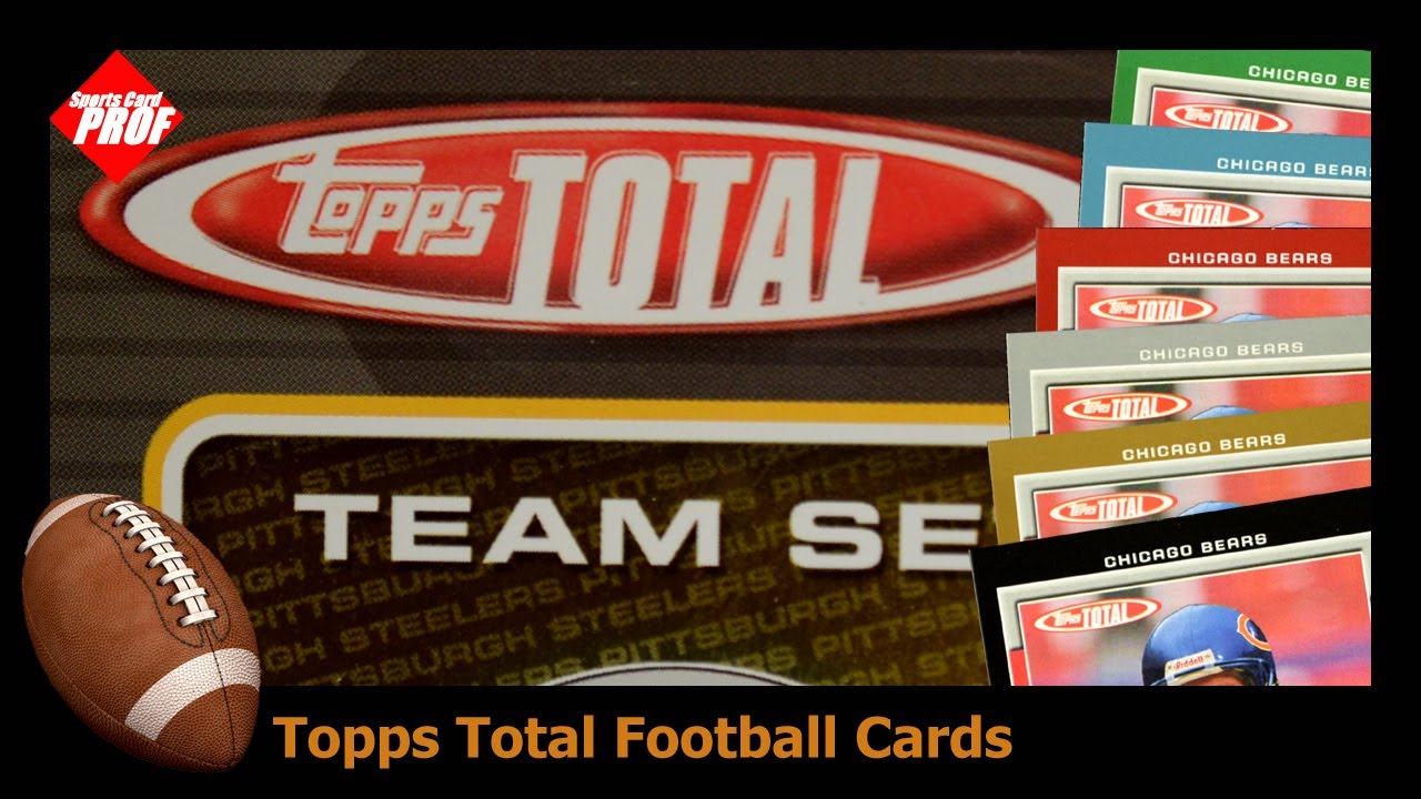 Topps Total Football Cards Exploration - YouTube