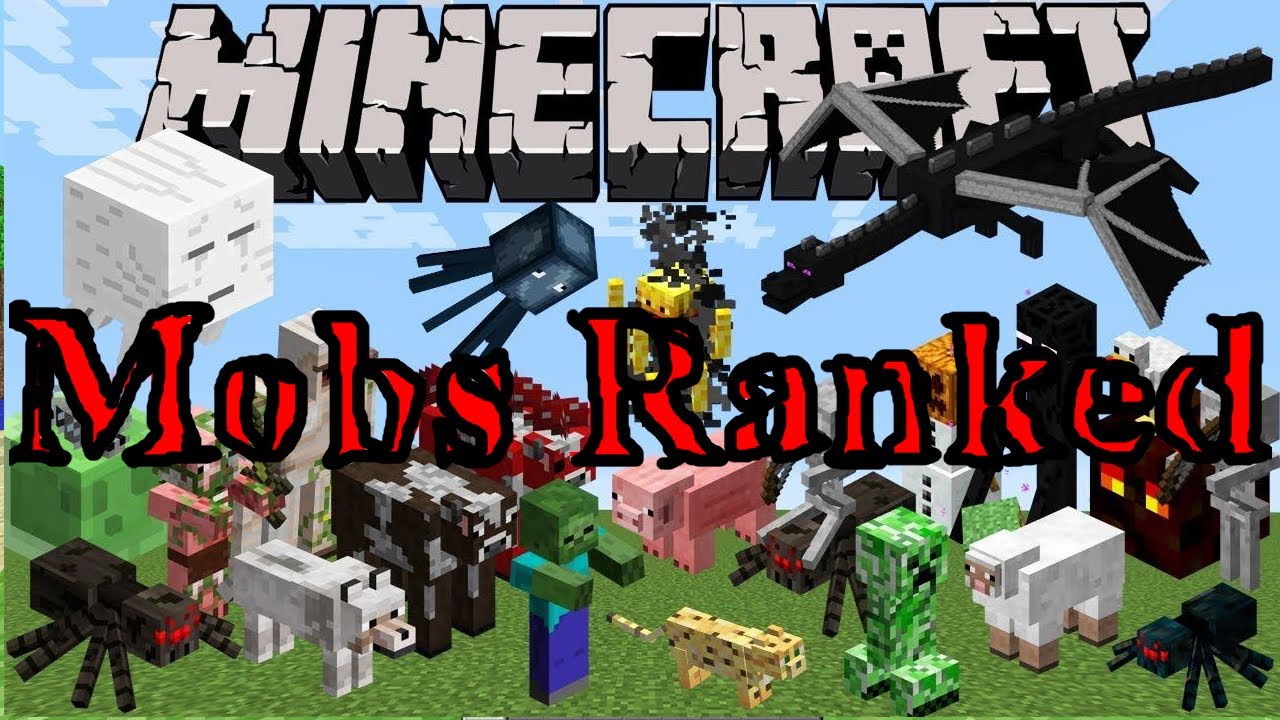 ALL MINECRAFT MOBS RANKED | Tier List - Tree Weed - YouTube