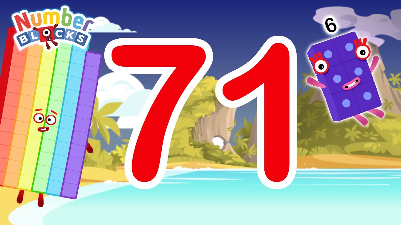 Numberblocks 71 learn to count Magic Run Hawaii World New Season ...