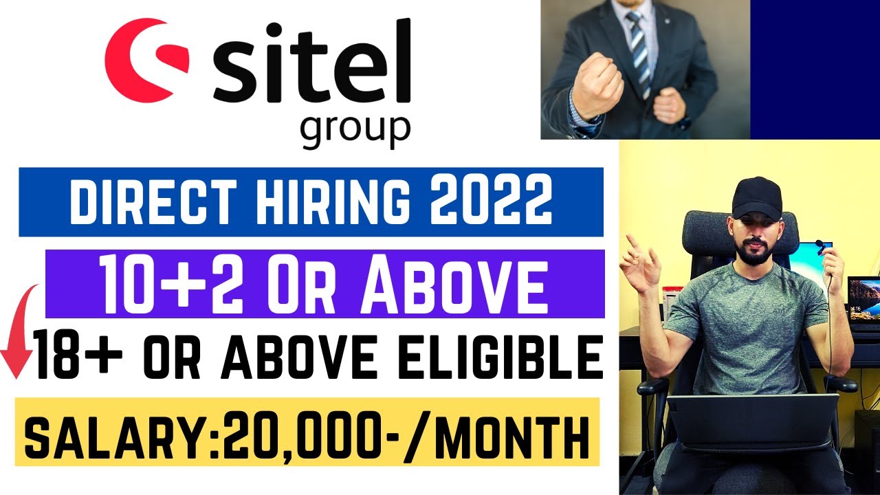 Sitel Hiring Freshers 2022 | OnSpot Offer letter | 12th Pass Jobs ...