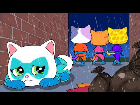 BITSY: ABANDONED AT BIRTH! - SuperKitties Funny Animation