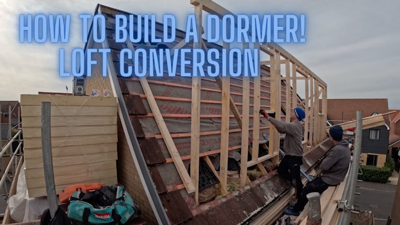 How To Build A Dormer - Loft Conversion - YouTube