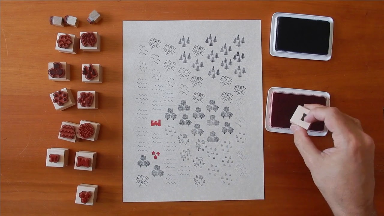 Game Stamps: A Map in 5 Minutes - YouTube