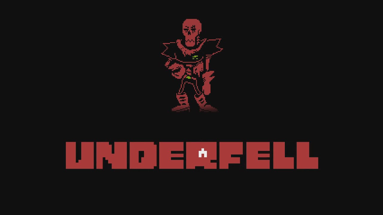 UNDERFELL Mod - Fell Papyrus Fight NO HIT - YouTube