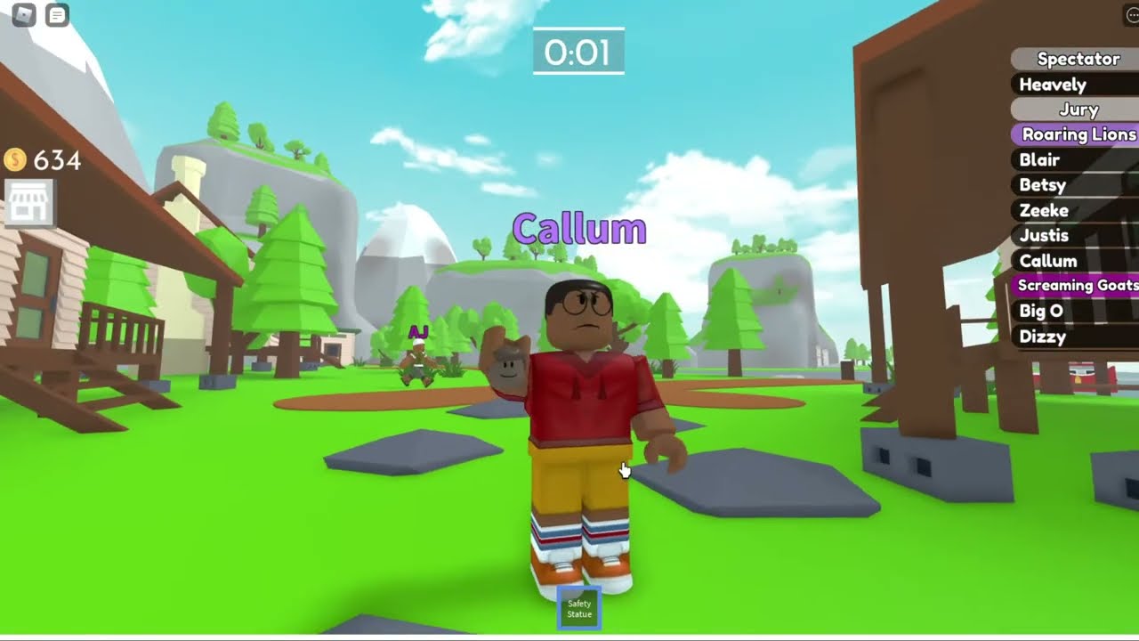 Using the SAFETY STATUE to Control the Game | Team Wall - YouTube