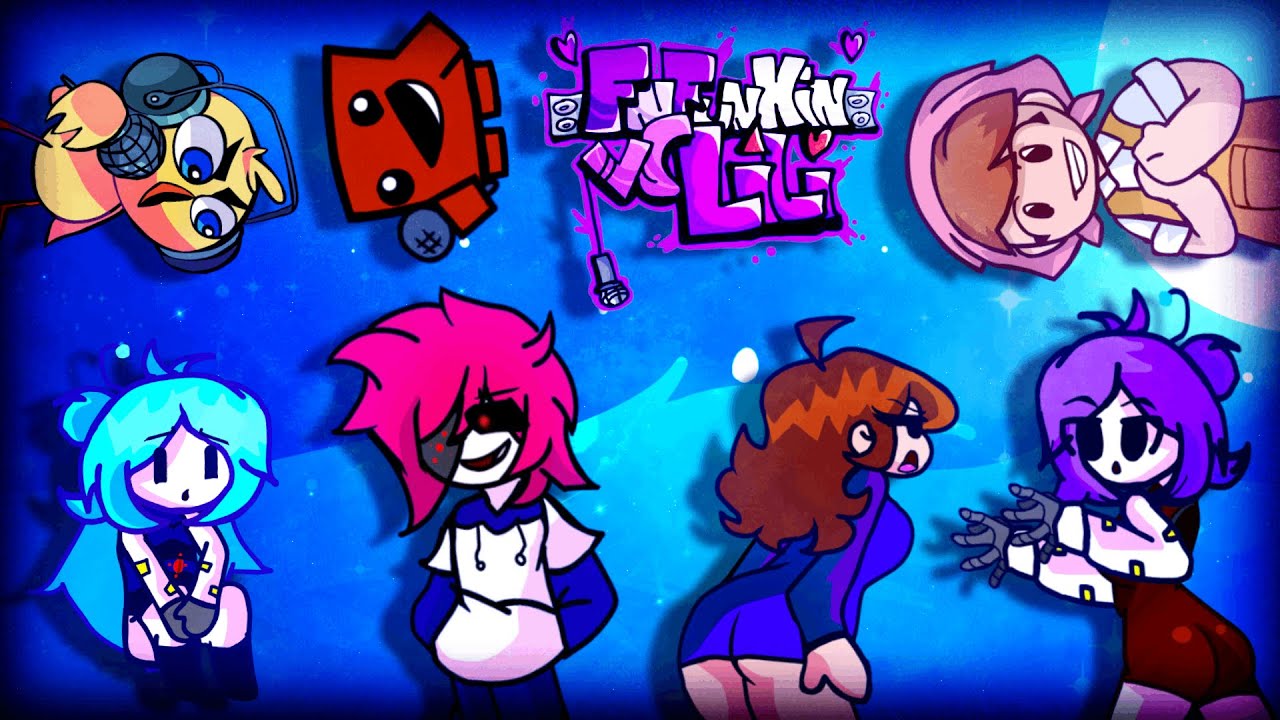 ЛИЛИ ЛУЧШАЯ!!! 🌍 Lili the robot 🤖 Meat Boy 🥩 Funkin' Mama 🔪 Pollito Pio ...